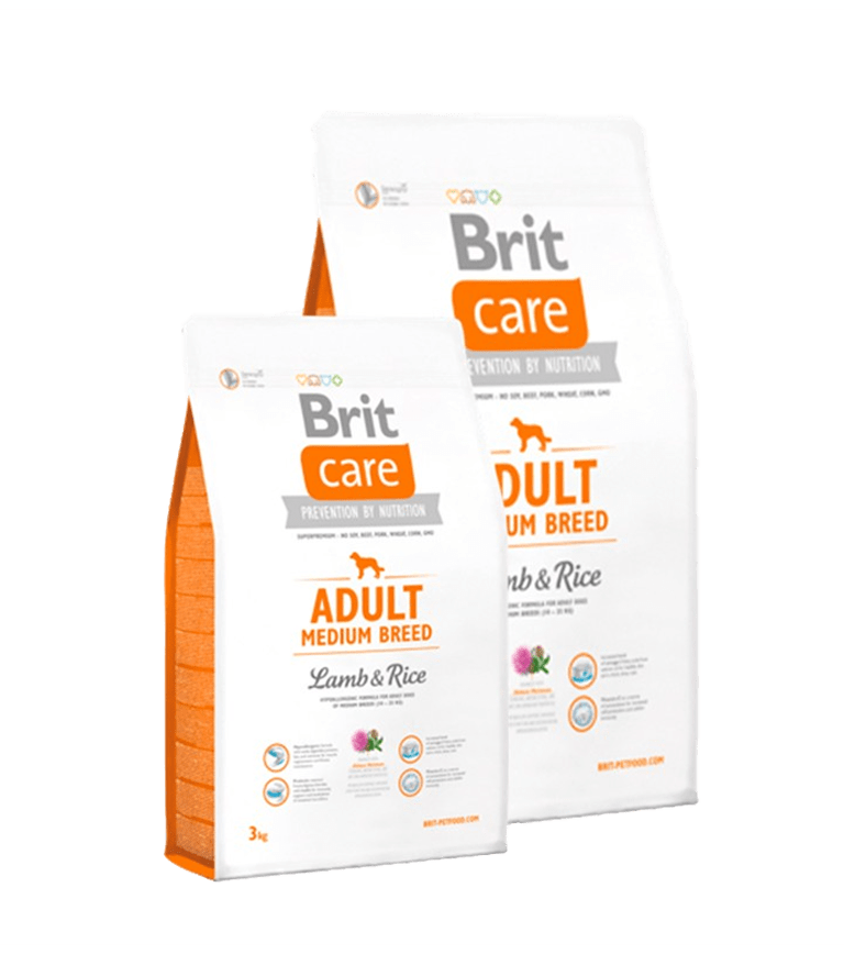 Brit Care Adult Medium Breed – Lamb & Rice – Pet Borde Laguna